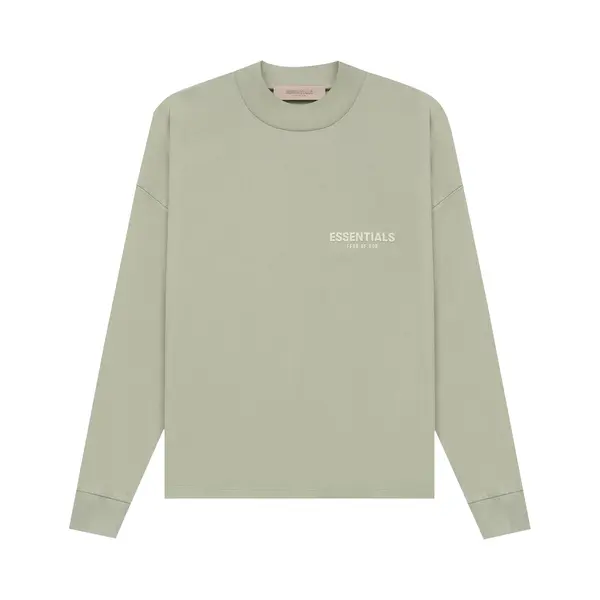 Fear Of God Essentials Long-sleeve Tee 'sea Foam - Green