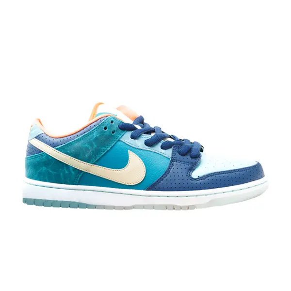 Nike Dunk Low Premium Sb Qs 'mia Skate Shop 10th Year Anniversary - Blue