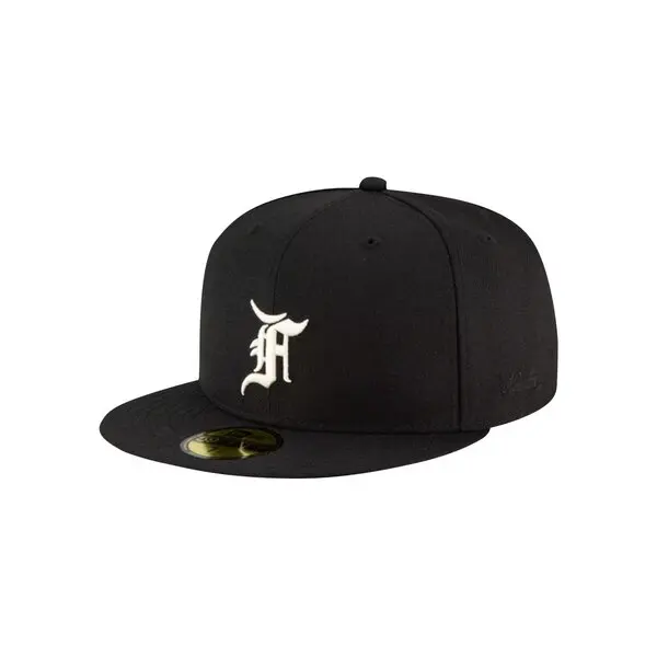 Fear Of God X New Era Fitted Cap - Black