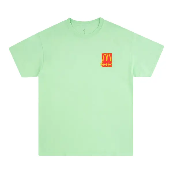 TRAVIS SCOTT X Mcdonald's Action Figure Series Iv T-shirt 'mint - Teal
