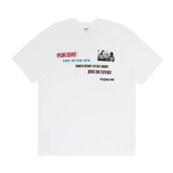 Supreme Joie De Vivre Tee - White
