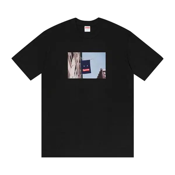 Supreme Banner Tee - Black