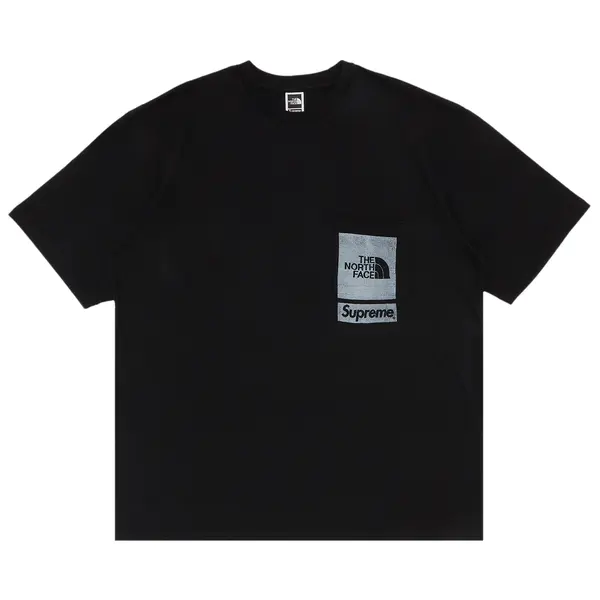 Supreme X The North Face Printed Pocket Tee - Black