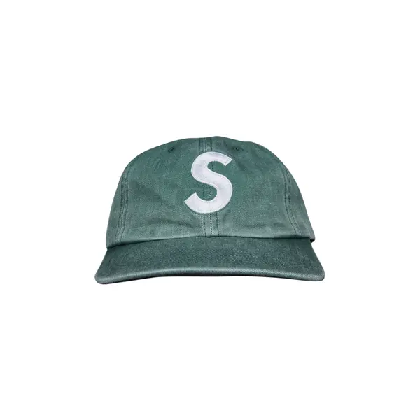 Supreme Pigment Print S Logo 6-panel Cap - Teal