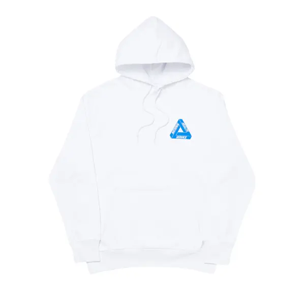 PALACE Tri-donator Hood - White