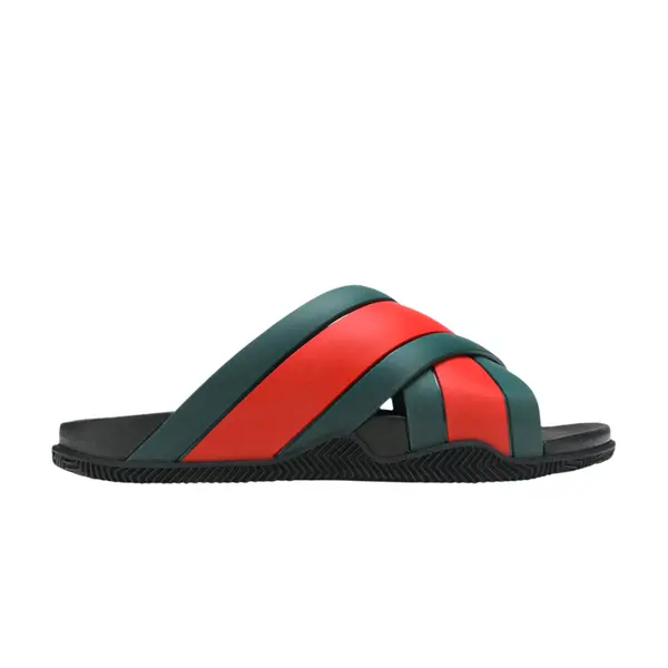 Gucci Rubber Slide - Black