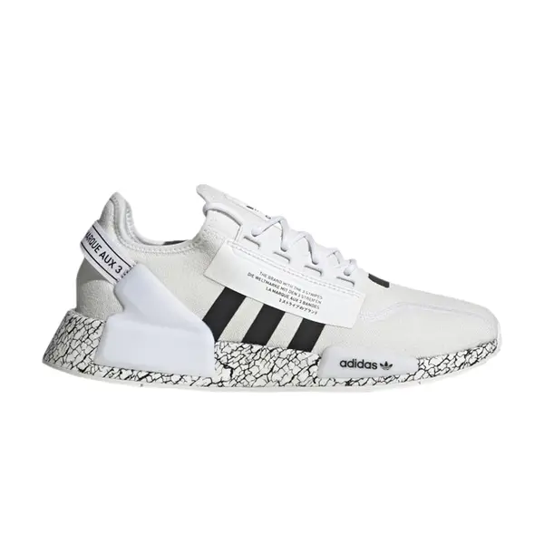 Adidas Nmd_r1 V2 Crackled Sneakers - White