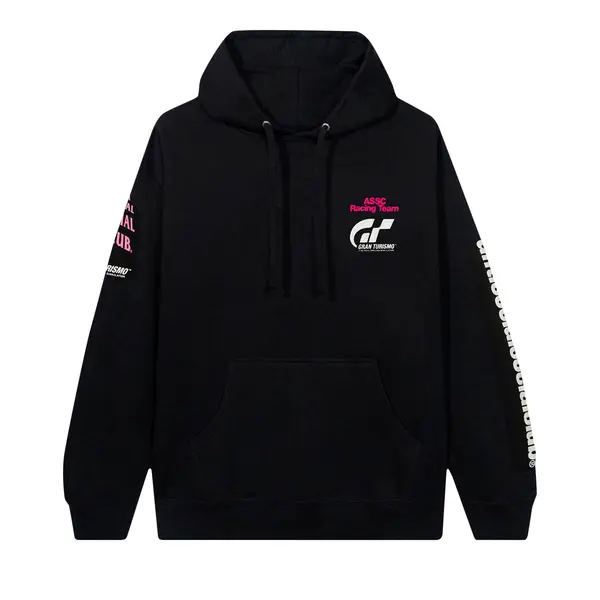 ANTI SOCIAL SOCIAL CLUB X Gran Turismo Hooded Sweatshirt - Black