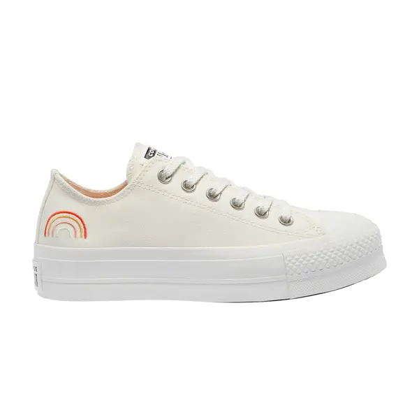 CONVERSE Chuck Taylor All Star Platform Low Top Sneakers - White