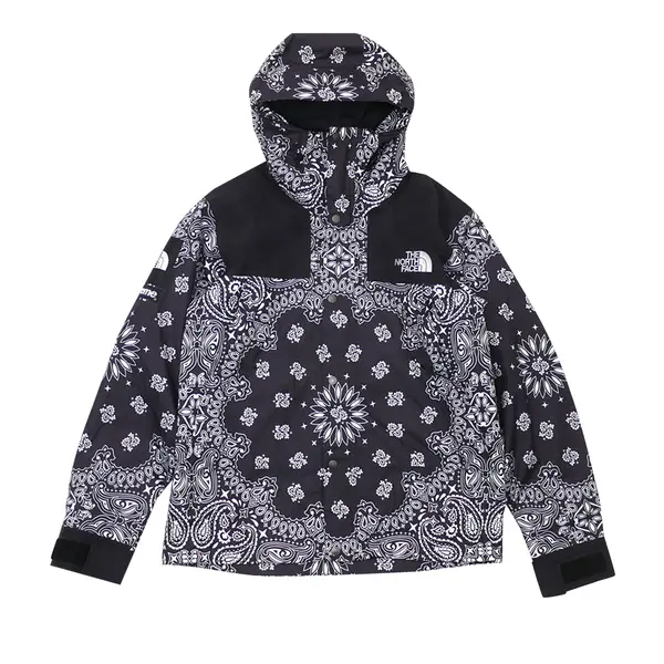 Supreme X The North Face Bandana Mountain Jacket - Black