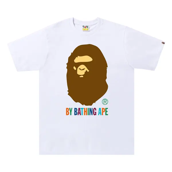 A BATHING APE Colors Tee - White