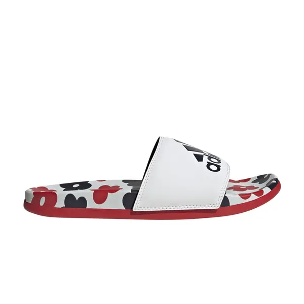 Adidas Farm Rio Adilette Comfort Slides - White
