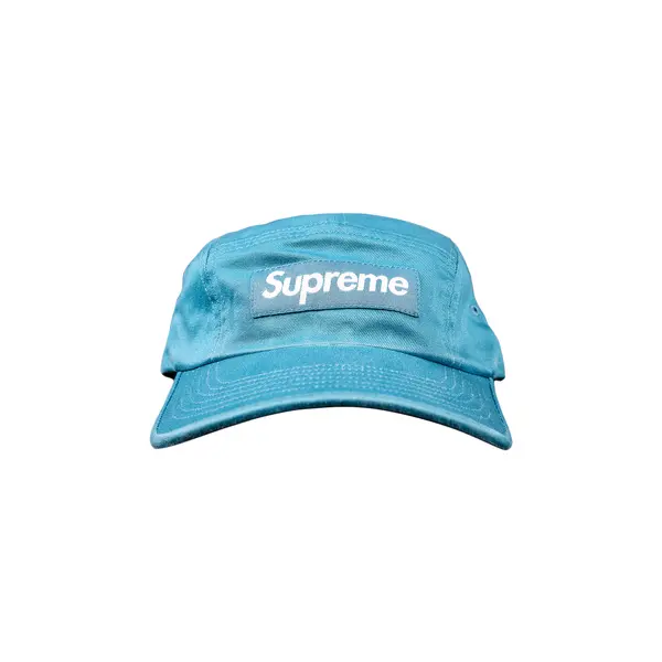 Supreme Chino Twill Camp Cap - Teal