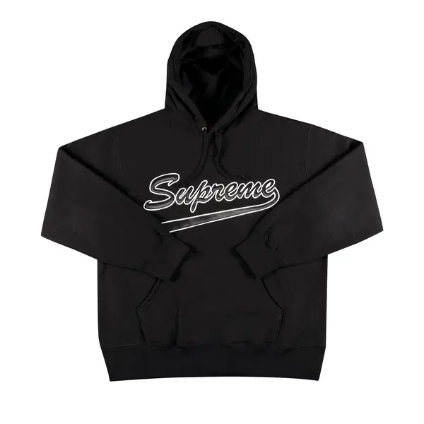 Supreme Tail Hooded Sweatshirt - Black