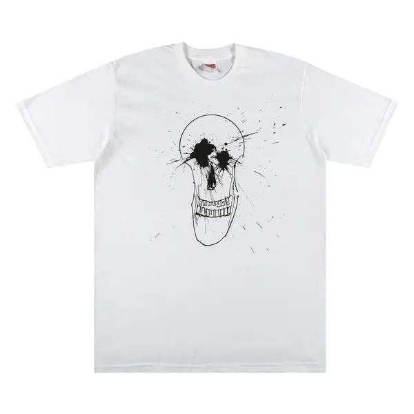 Supreme Ralph Steadman Skull Tee - White