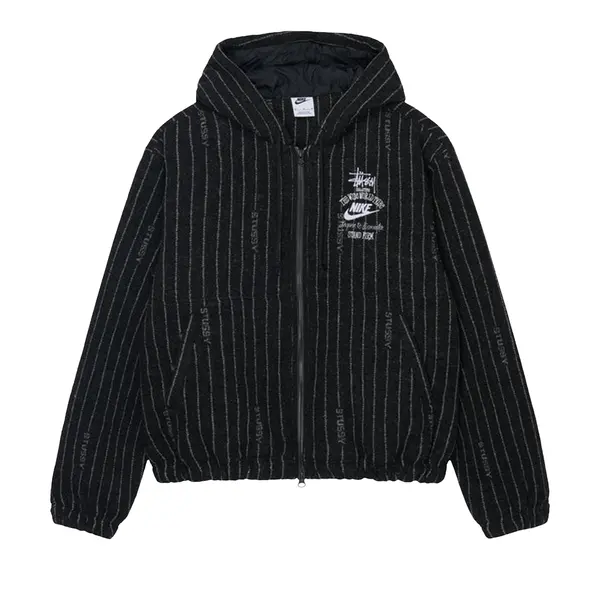 StÜssy X Nike Stripe Wool Jacket