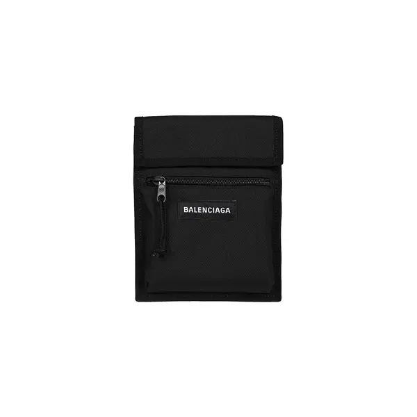 Balenciaga Explorer Crossbody Bag - Black
