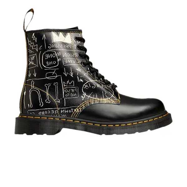 Dr. Martens X Jean-michel Basquiat 1460 'beat Bop - Black
