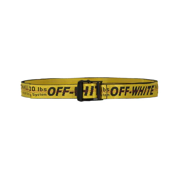 Off-White Classic Industrial Belt - Yellow