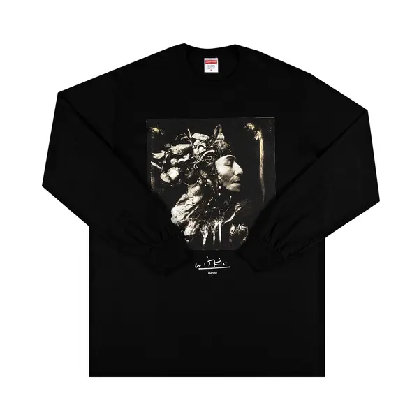 Supreme X Joel-peter Witkin Harvest Long-sleeve Tee - Black
