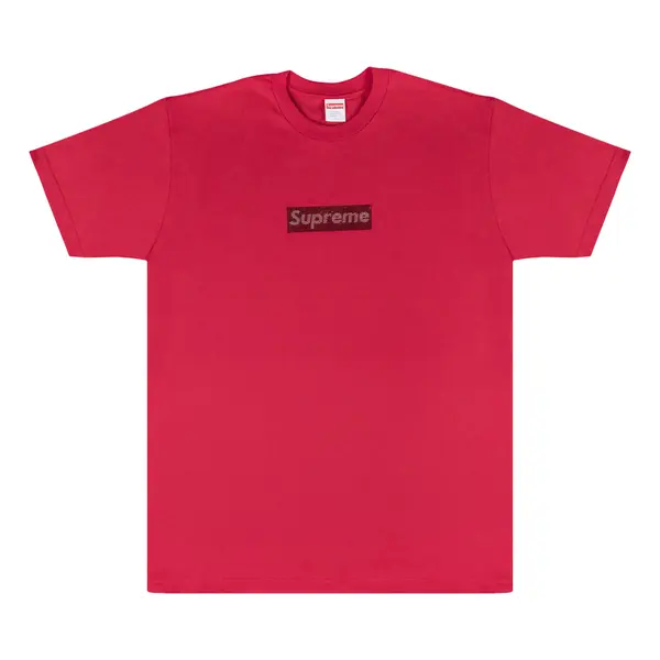 Supreme X Swarovski Box Logo T-shirt - Red