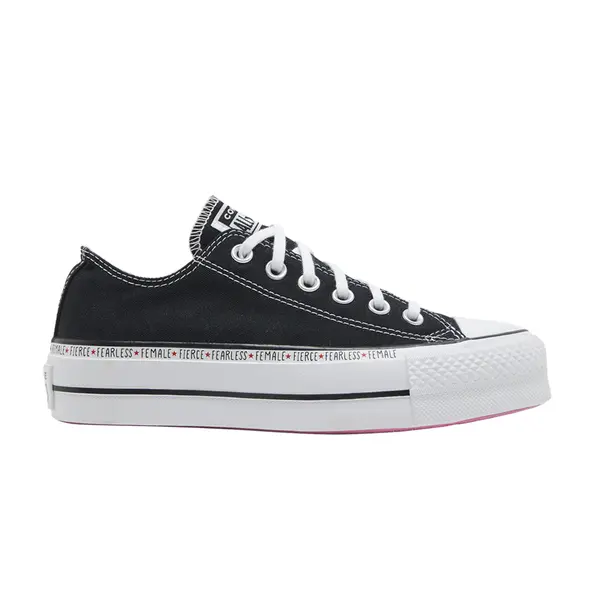 CONVERSE Chuck Taylor All Star Lift Low Sneakers - Black