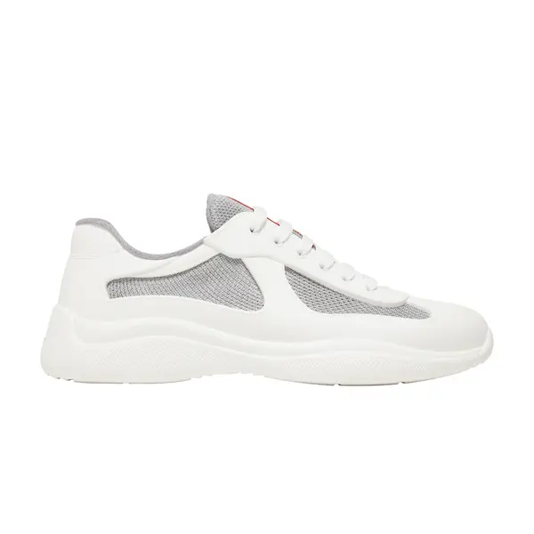 Prada America's Cup Soft Rubber Sneakers - White