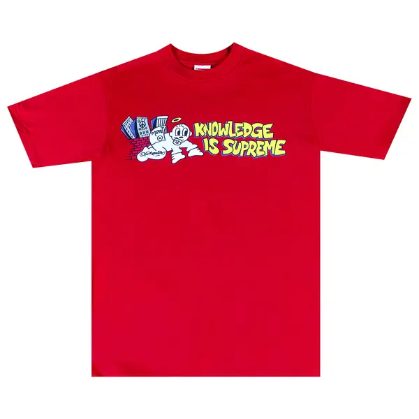 Supreme Knowledge Tee - Red