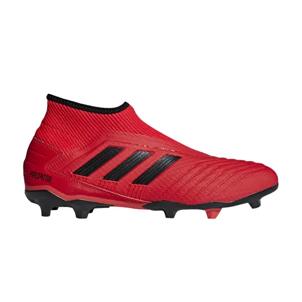 Adidas Predator 19.3 Laceless Fg - Red