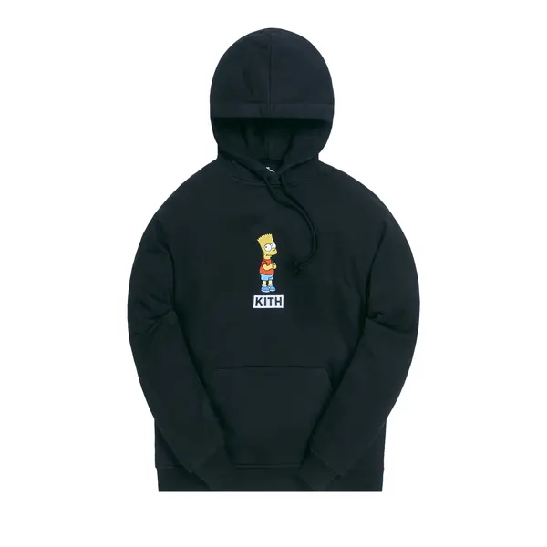 Kith For The Simpsons Bart Logo Hoodie