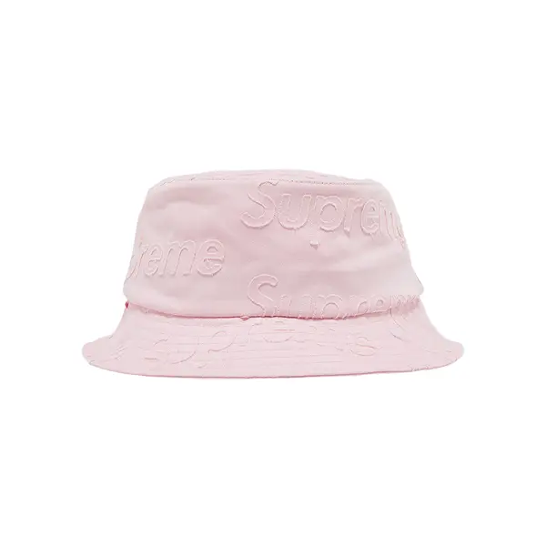 Supreme Lasered Twill Crusher - Pink