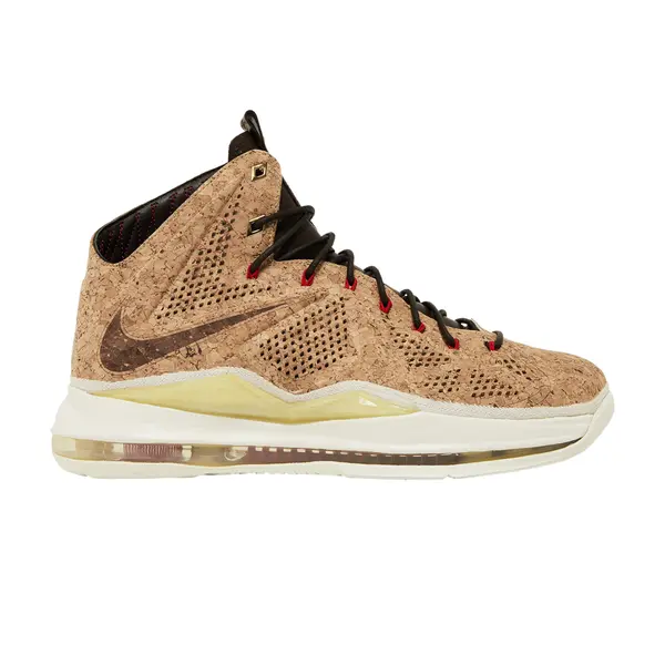 Nike Lebron X Ext Qs Sneakers - Brown