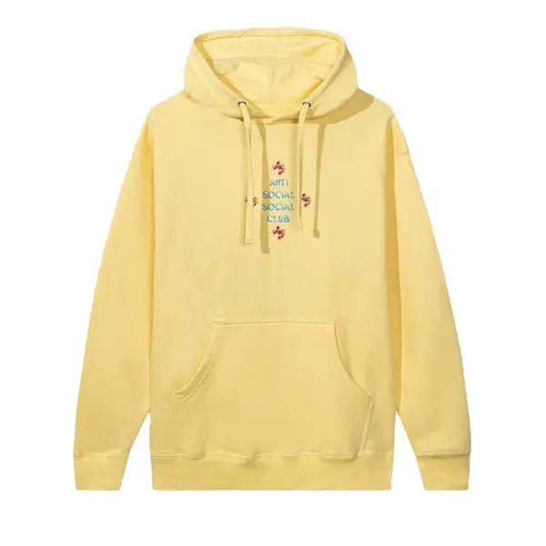 ANTI SOCIAL SOCIAL CLUB 2 Much Of Heaven Hoodie - Yellow