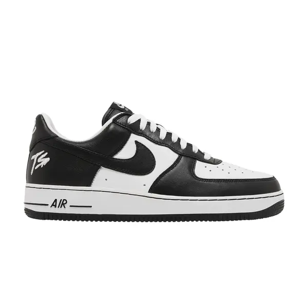 Nike Terror Squad X Air Force 1 Low Qs 'blackout' Sneakers - Black
