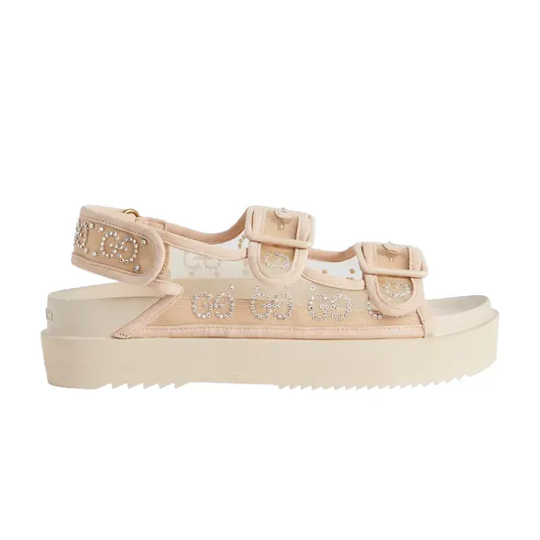 Gucci Gg Crystals Sandals