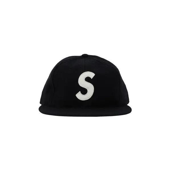 Supreme X Ebbets S Logo 6-panel Cap - Black