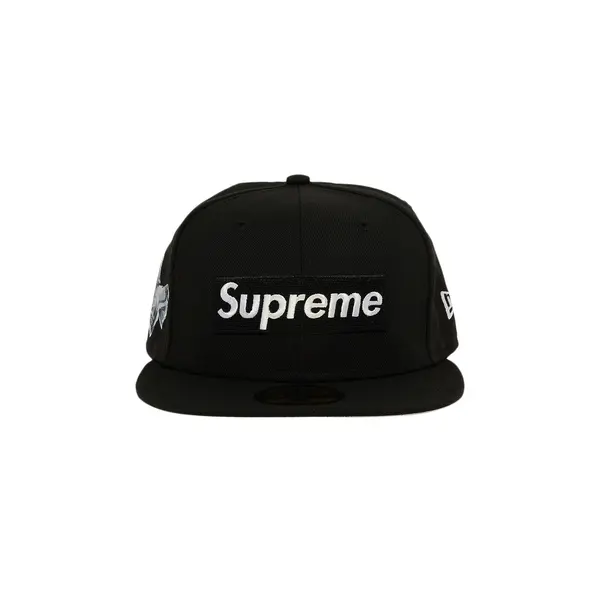 Supreme Box Logo New Era Cap - Black | Editorialist