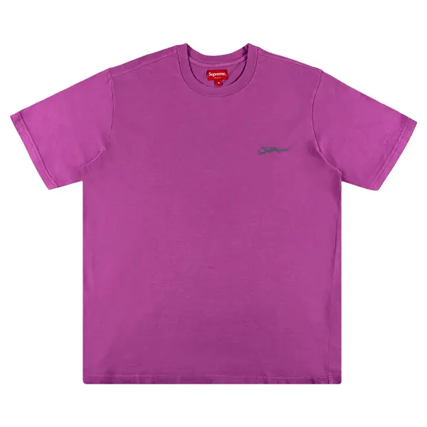 Supreme Arabic Logo Washed Short-sleeve Tee - Pink