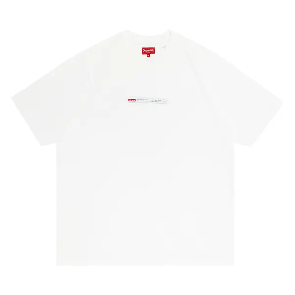 Supreme Property Label Short-sleeve Top - White