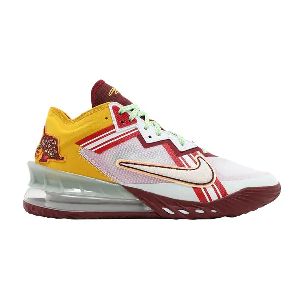Nike X Mimi Plange Lebron 18 Low Higher Learning Sneakers