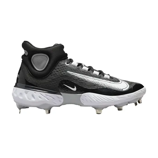 Nike Alpha Huarache Elite 4 Mid - Black