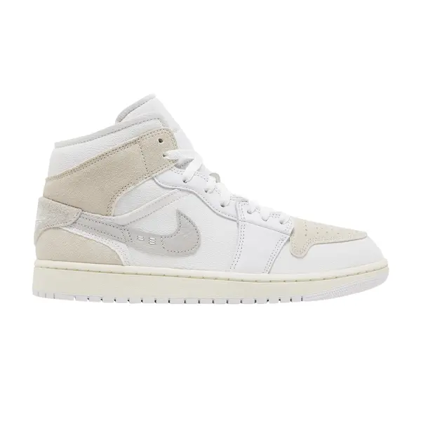 JORDAN 1 Mid Se Craft Sneakers - White