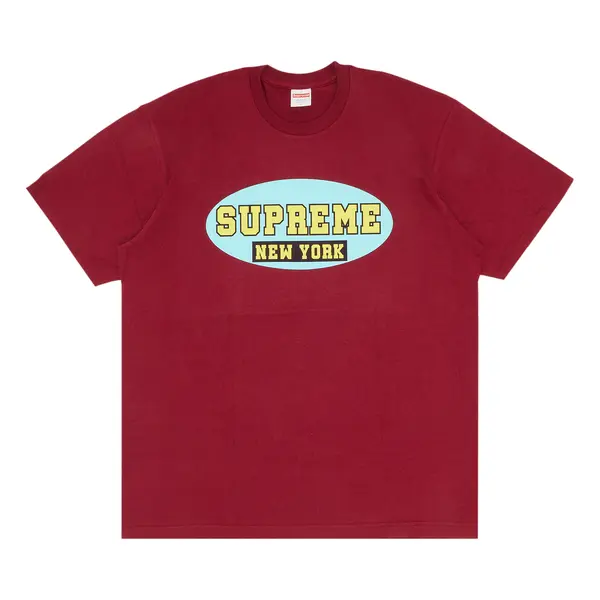 Supreme New York Tee 'cardinal - Red