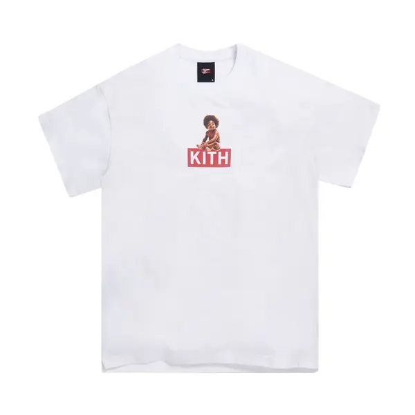 Kith X Biggie Classic Logo Tee - White