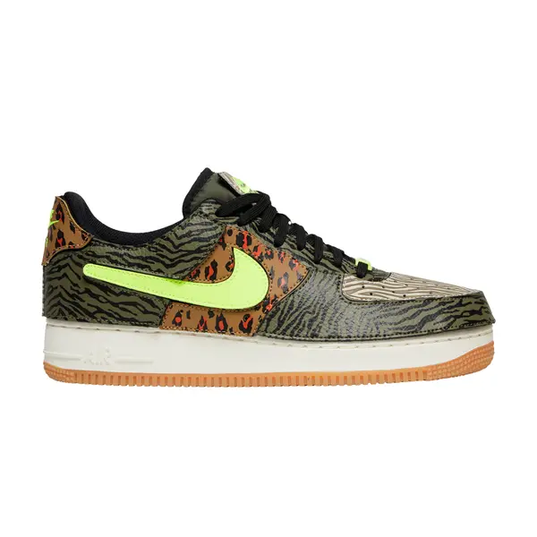 Nike Air Force 1/1 'animal Print' Sneakers - Green