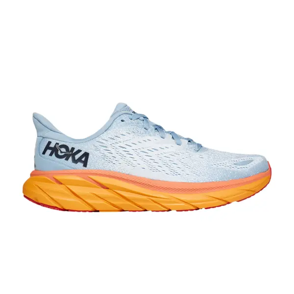 HOKA® Wmns Clifton Wide 'summer Ice Flow - Blue