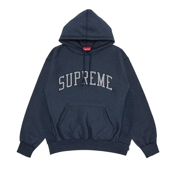 Supreme Glitter Arc Hooded Sweatshirt - Blue