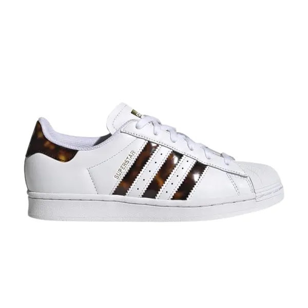 Adidas Superstar Tortoiseshell Sneakers - White