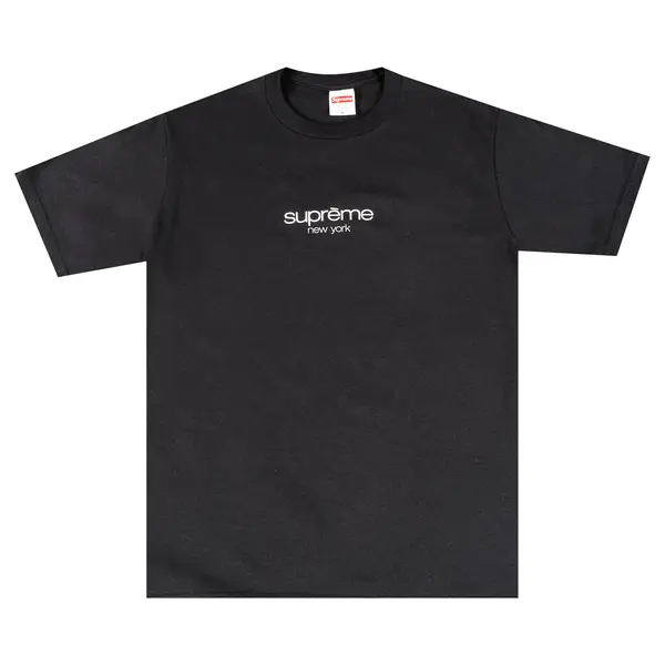 Supreme Classic Logo Tee - Black