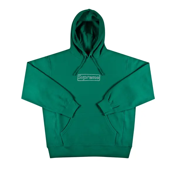 Supreme KAWS Chalk Logo Hooded Supreme x KAWS Chalk Logo Hooded